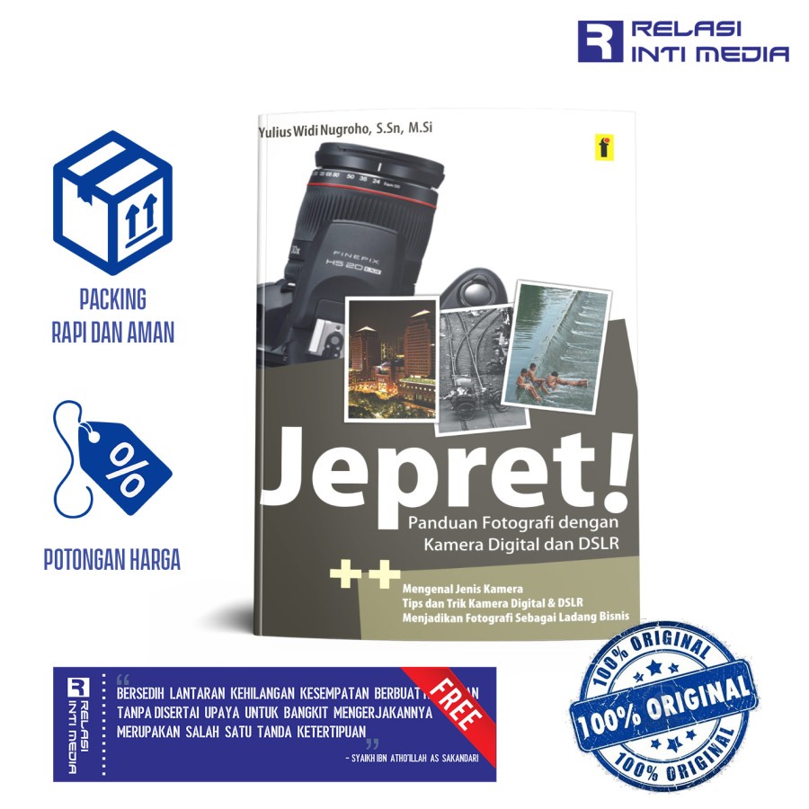 Jual Buku JEPRET! Panduan Fotografi dengan Kamera Digital dan DSLR ...