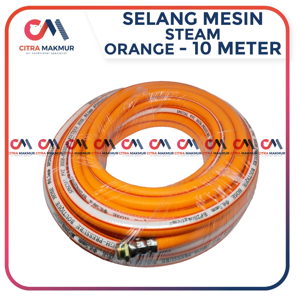 Jual Selang Steam Mesin Cuci AC Kyodo Orange 10 Meter 280 Kgf/cm ...