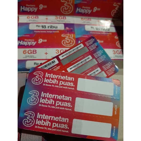 Jual Voucher kosong Tri 3 Murah ( Terbaru ) | Shopee Indonesia