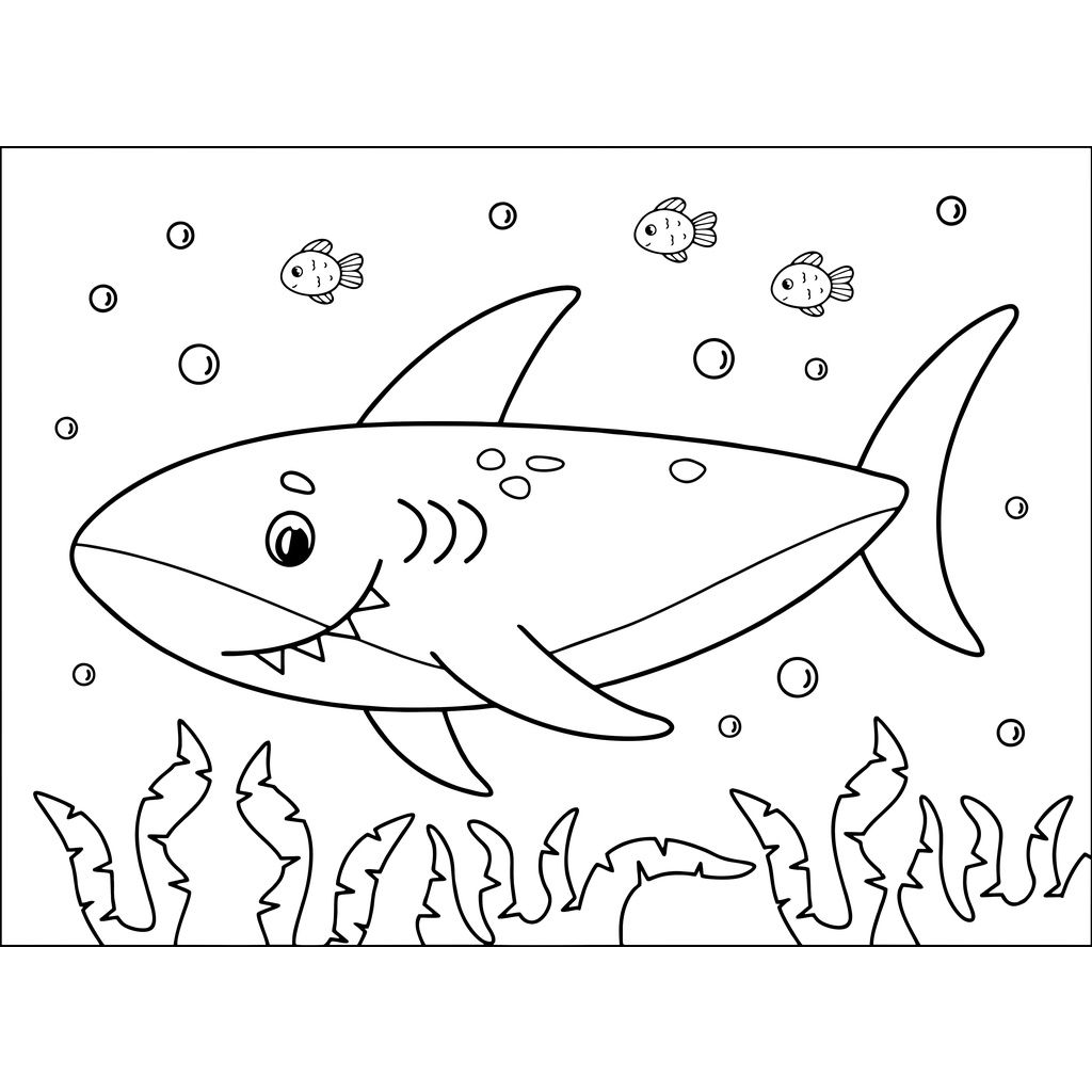 Jual Gambar Sketsa Mewarnai ~ HEWAN DAN TUMBUHAN BAWAH LAUT/ Seketsa ...