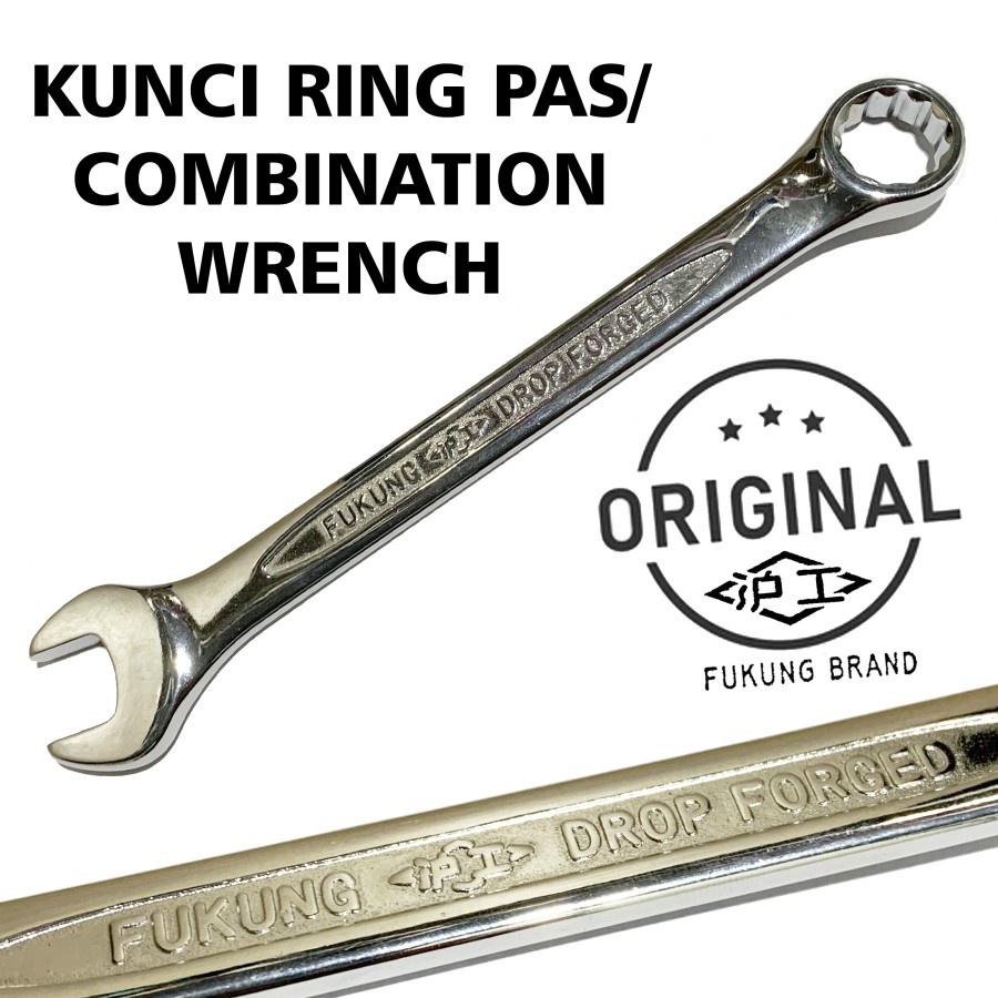 Jual Kunci Ring Pas Fukung / SHANGHAI / Combination Wrech Fukung satuan ...