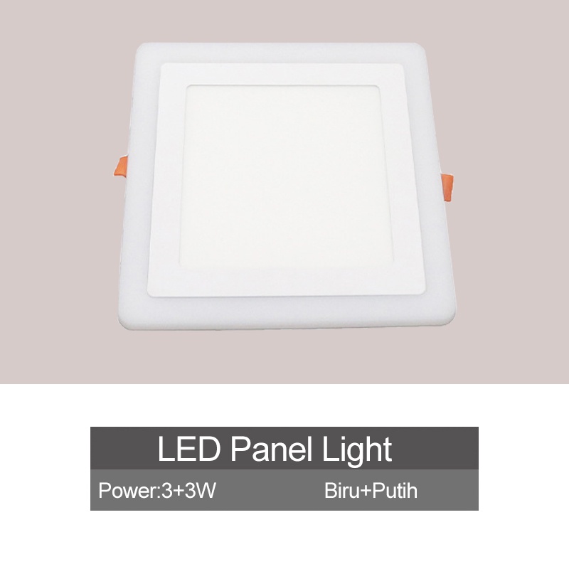 Jual Home Lighting LAMPU DOWNLIGHT LED 3 WARNA 6WATT DOWNLIGHT PANEL ...