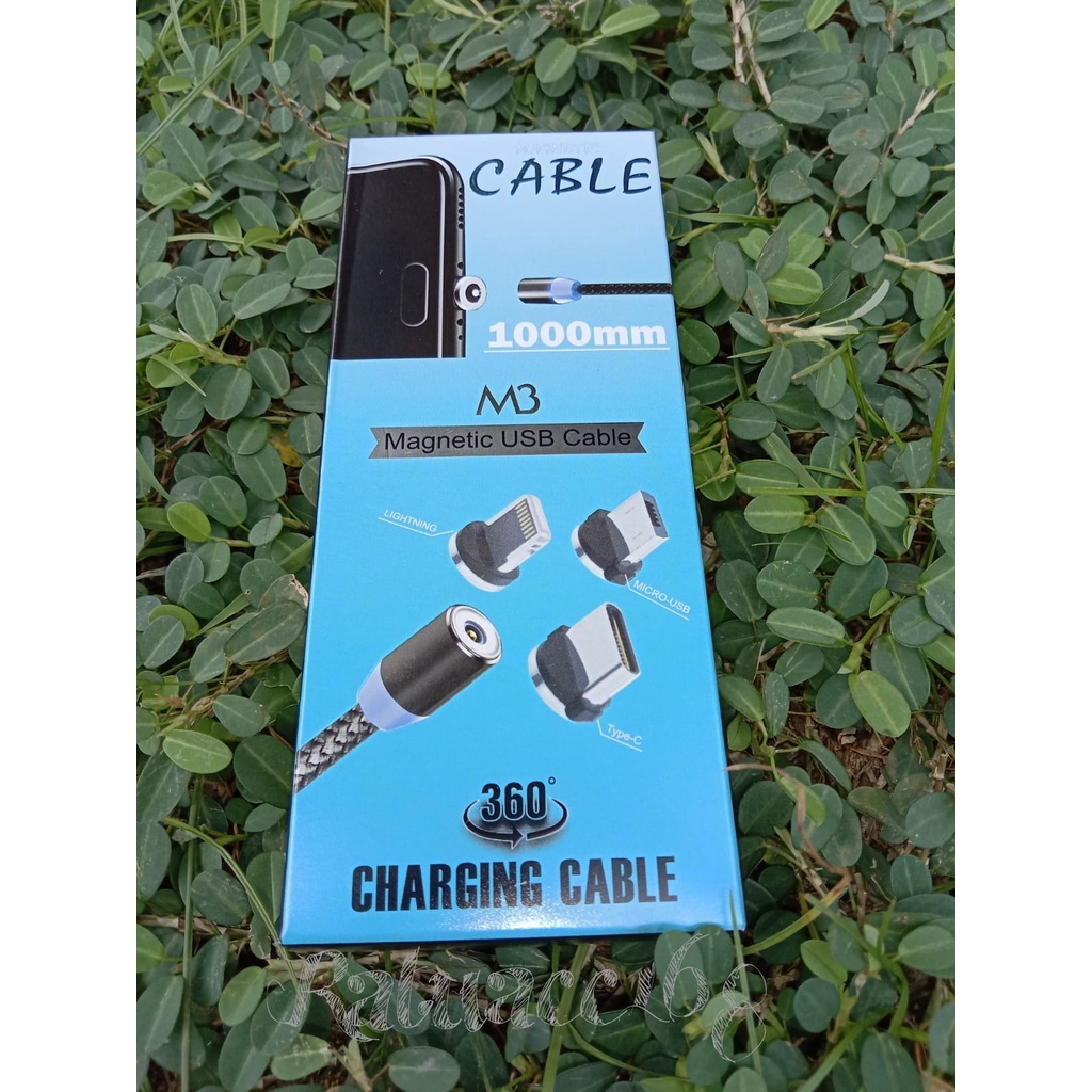 Jual KABEL DATA DIINAMI M3 MAGNETIC USB CABLE | Shopee Indonesia