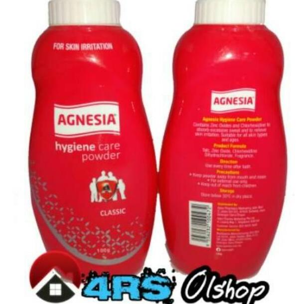 Jual BEDAK ANTISEPTIC AGNESIA MALAYSIA ISI 100GR | Shopee Indonesia