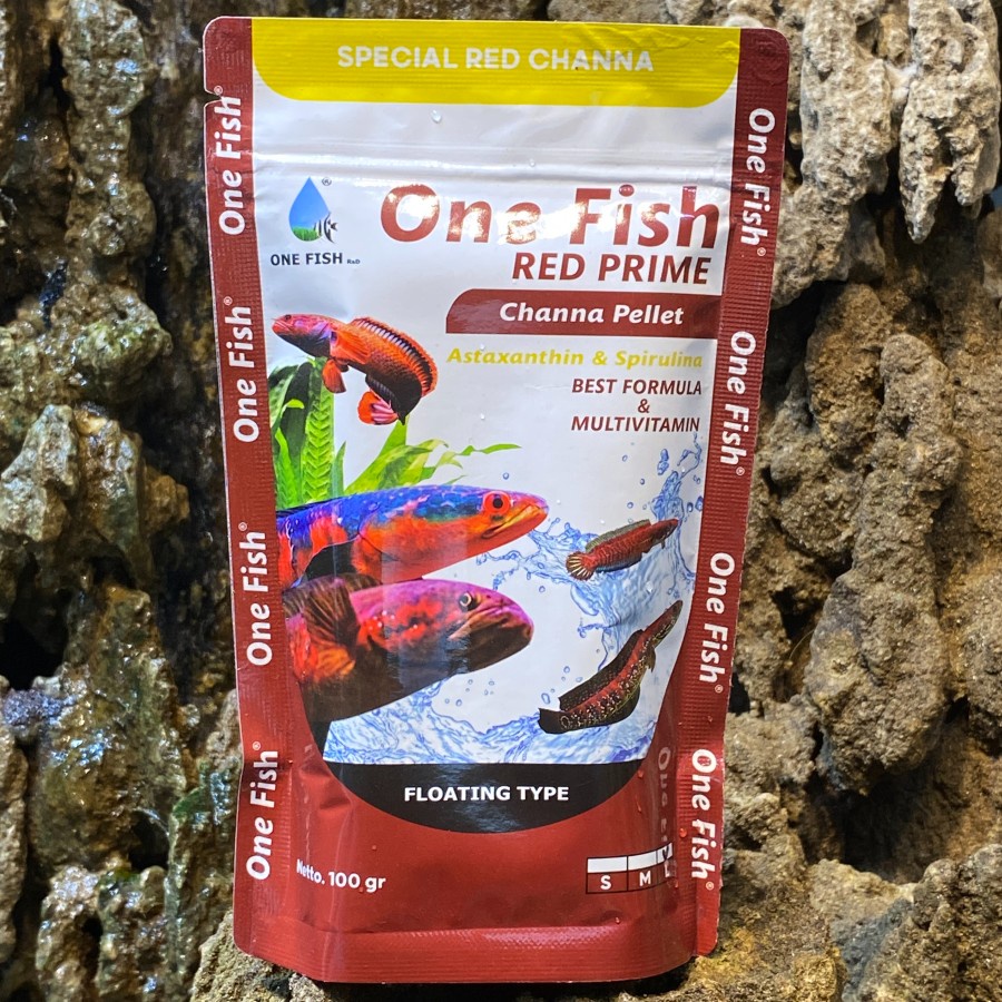 Jual PELLET PAKAN IKAN CHANNA RED PRIME ONE FISH M - L | Shopee Indonesia