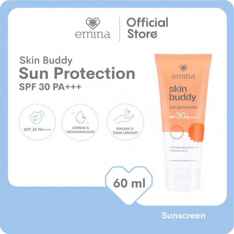 Jual Emina Skin Buddy Sun Protection SPF 30 PA+++ : | Shopee Indonesia