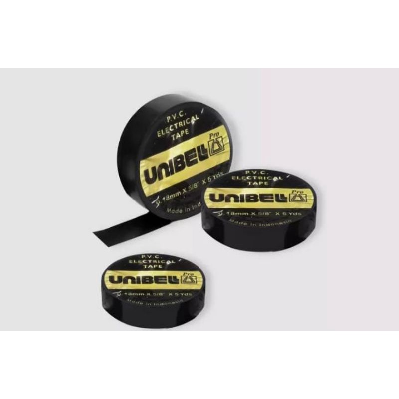 Jual Isolasi Listrik UNIBEL P.V.C Electrical Tape 5/8 x 5 Yards ...