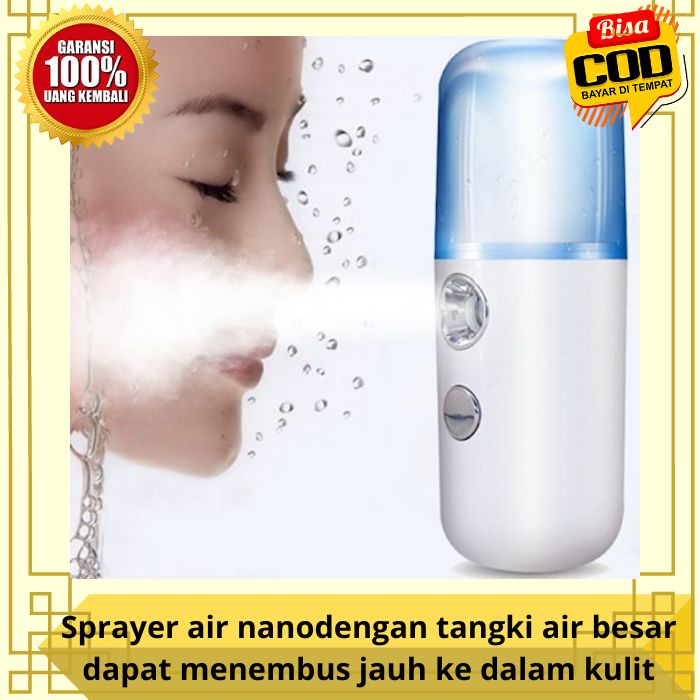Jual Nano Mist Spray Viral / Mini Face Spray / semprot wajah muka Pembersih Pelembab wajah air ...