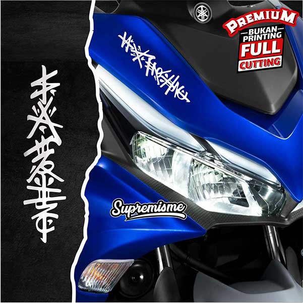 Jual Stiker Kanji Jepang / Sticker Kanji Jepang Aerox vario nmax pcx ...