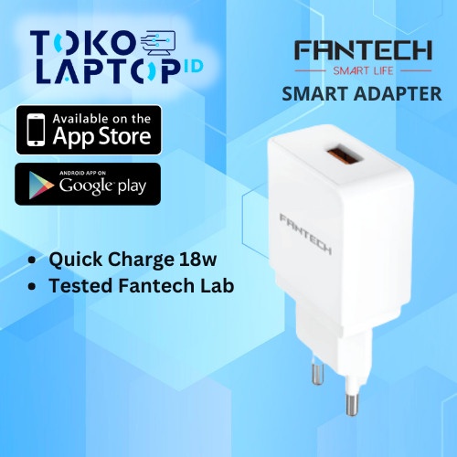 Jual Fantech Smart Life Charger 18W Fast Charging Quick Charge 3.0A ...