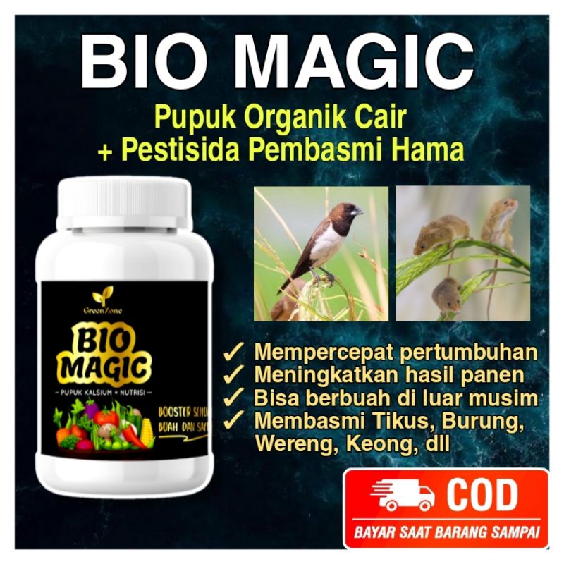 Jual BIO MAGIC 500ML PUPUK CAIR ORGANIK PERTUMBUHAN+ ANTI HAMA | Shopee ...