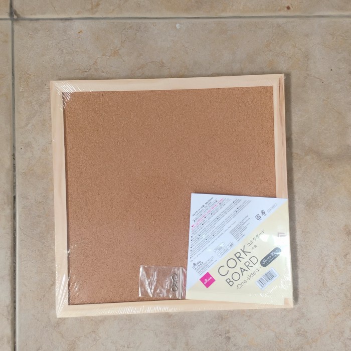 Jual Papan Tulis Cork Board Papan Gabus Papan Memo Satu Sisi | Shopee ...