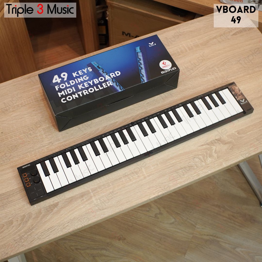 Jual MIDIPLUS VBOARD 49 Bluetooth Midi Controller Portable Lipat ...