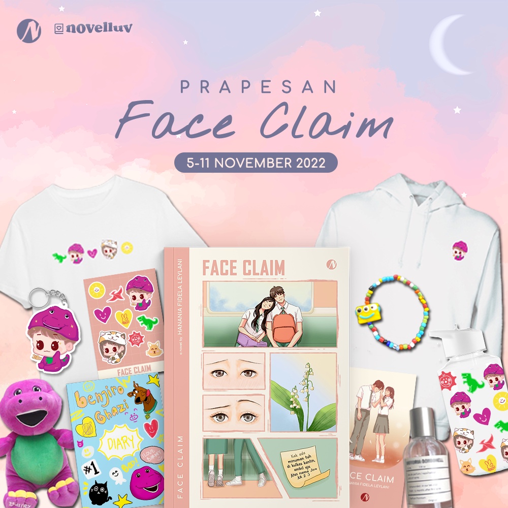 Jual Buku Novel Face Claim by Hanania Fidela Leylani - Merameruu ...