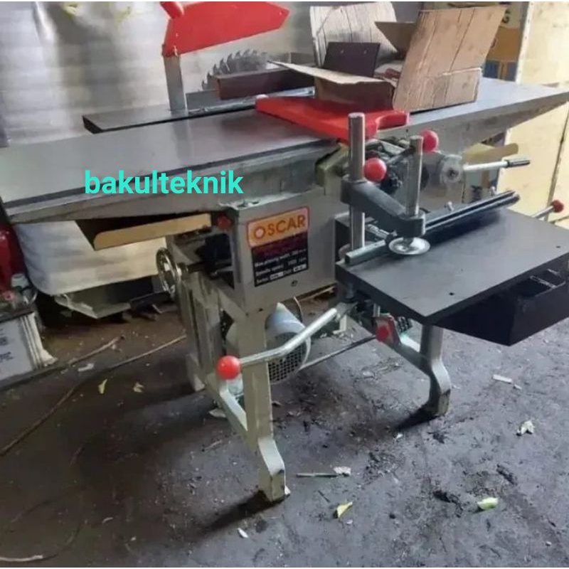 Jual oscar MQ443A, mesin multi yaitu planer,sawing,drilling,jointer ...