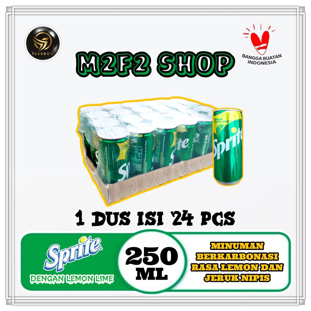 Jual Sprite Minuman Bersoda Kaleng | Can - 250 ml (Kemasan Karton ...