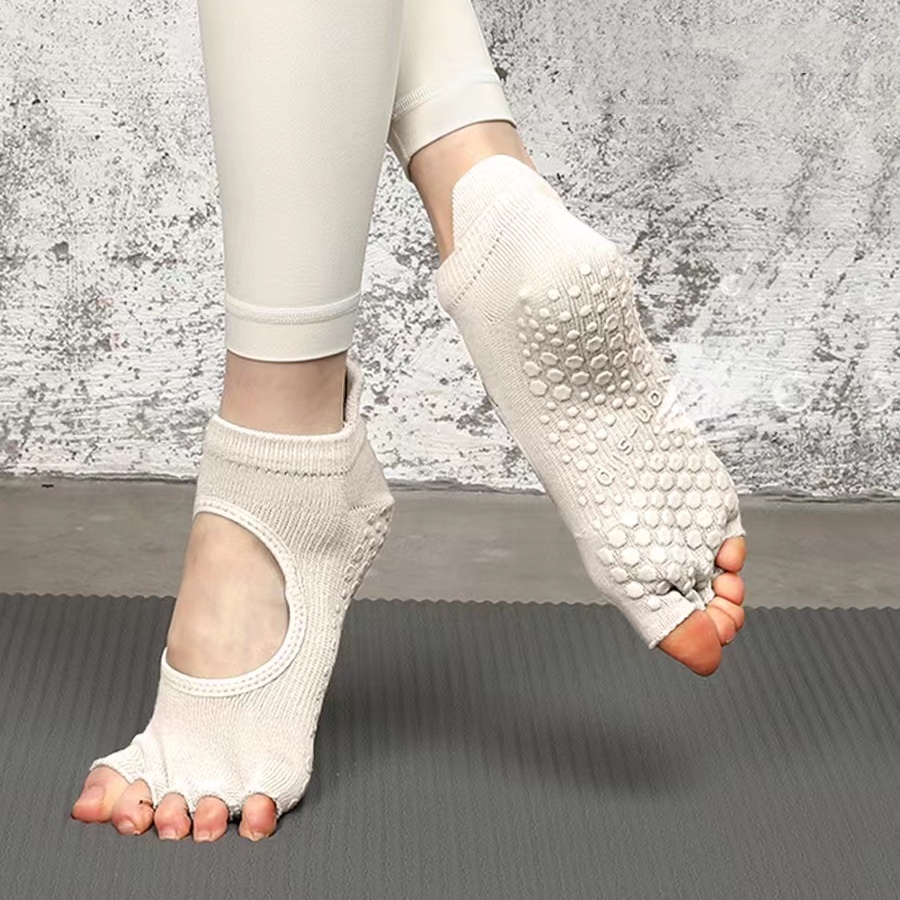 Jual OXY Yoga Socks Open Toe /Anti Selip Kaos Kaki Yoga Jari Terbuka ...