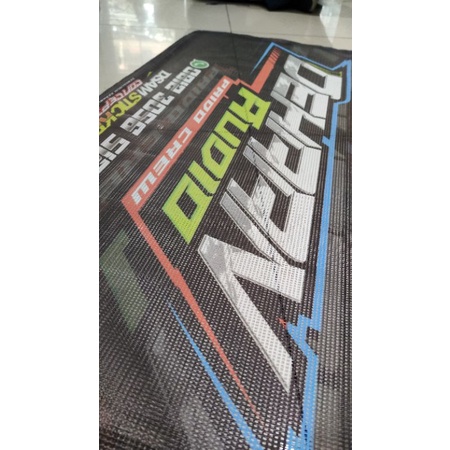 Jual BANNER SOUND BANNER JARING BANNER LUBANG BENDERA SOUND | Shopee ...