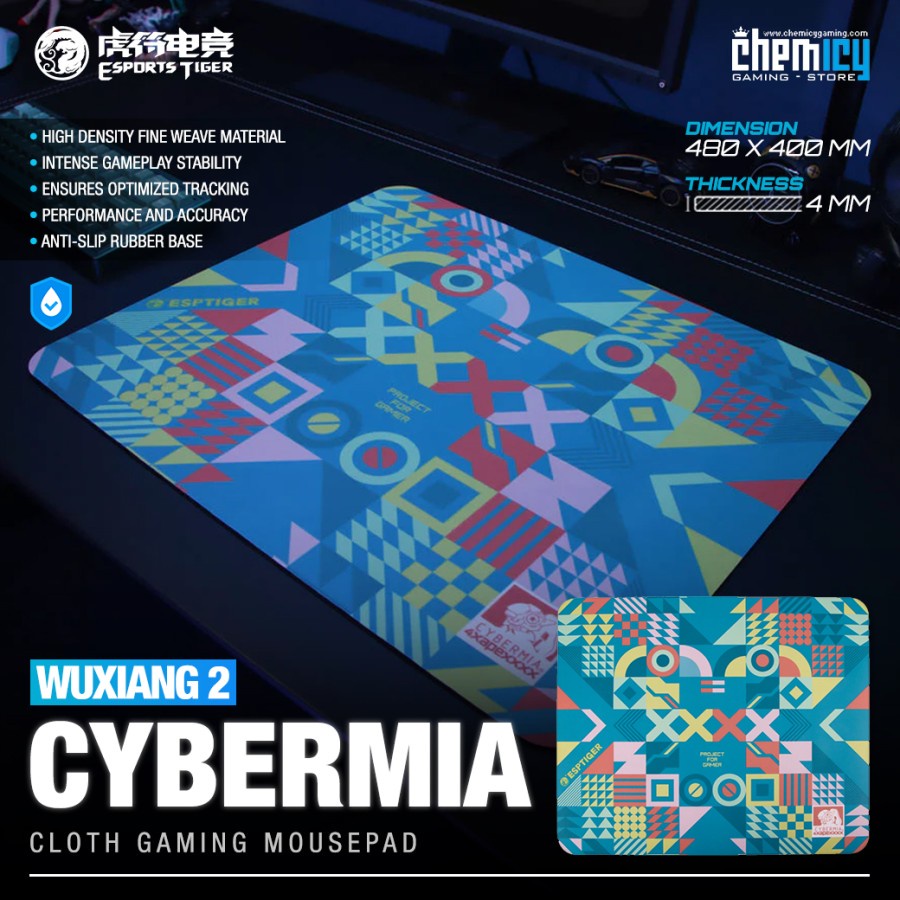 Jual Tiger Arc X Cybermia Cloth Gaming Mousepad | Shopee Indonesia