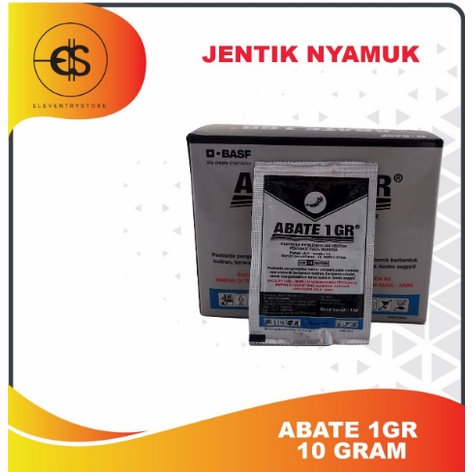 Jual ANTI JENTIK NYAMUK OBAT ABATE 1 GR (Obat Jentik Nyamuk) | Shopee ...