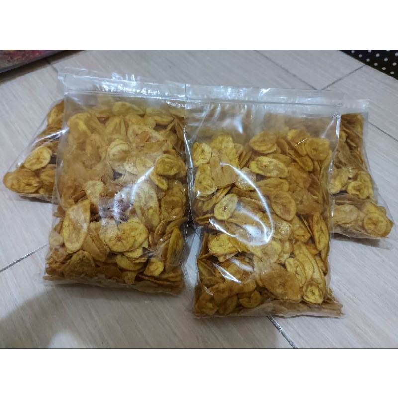 Jual kripik pisang manis 500gr | Shopee Indonesia