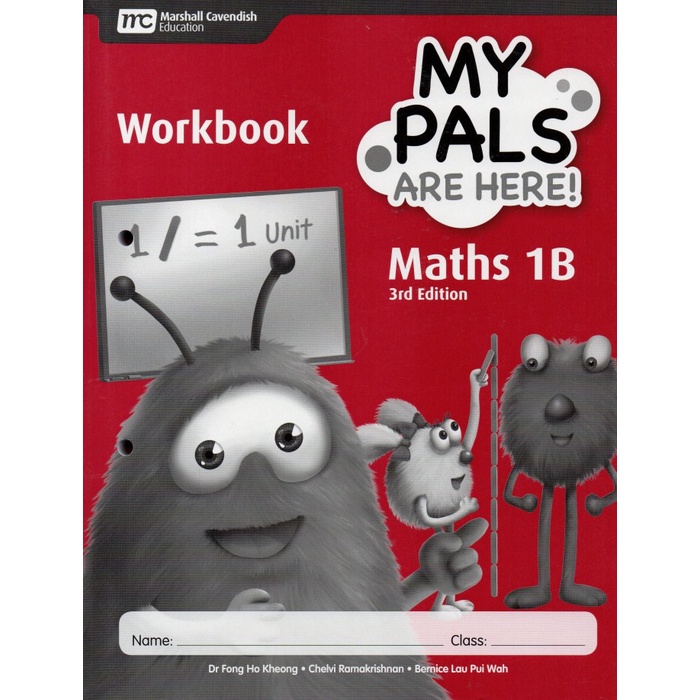 Jual School Book Buku Impor Mce My Pals Are Here Maths Workbook 1B (3Rd ...