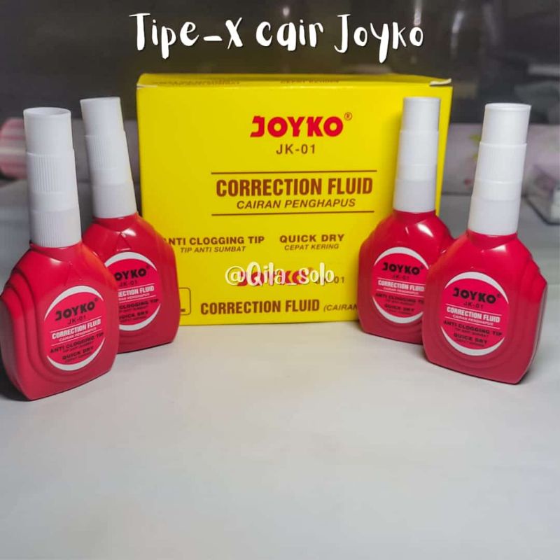 Jual Tipe x Cair / Correction Fluid Joyko | Shopee Indonesia