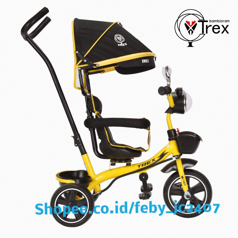 Jual Trex Sepeda Roda Tiga Stroller Roda 3 TC 10 dk Bisa Putar Ada ...