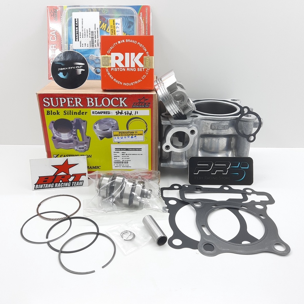 Jual Paket Bore Up Blok BRT Nmax Aerox Lexi All New Nmax All New Aerox ...