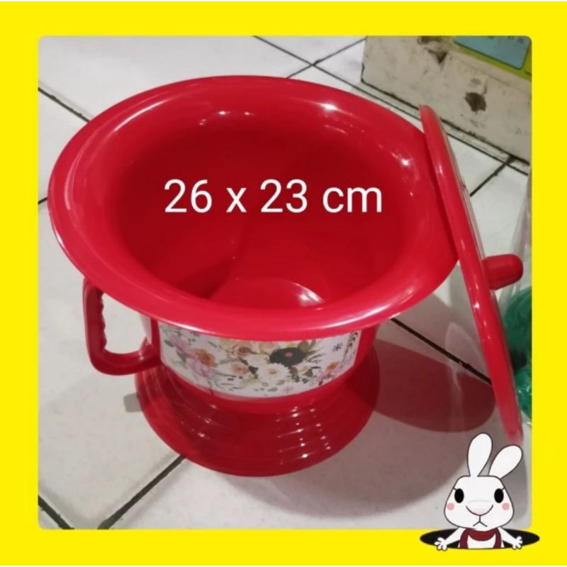 Jual tempolong pispot plastik dengan tutup | Shopee Indonesia