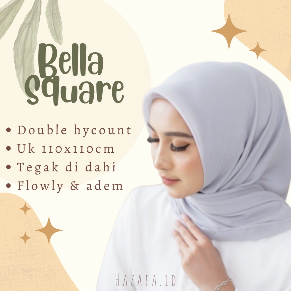 Jual Bella square premium/Jilbab bella square premium/Bella square ...