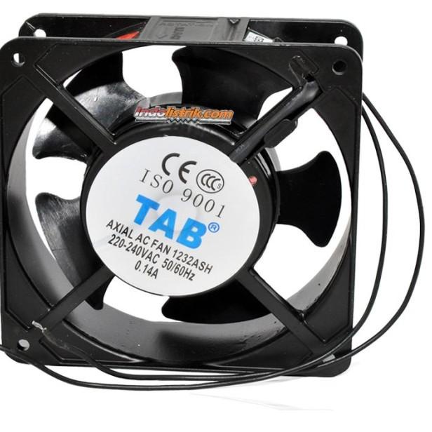 Jual Axial Fan Tab XF1232ASH 4 inch 220AC (segi empat) | Shopee Indonesia