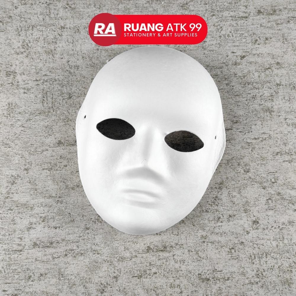 Jual Artist Paper Mache Painting Mask Topeng Lukis Kertas Bentuk Male ...