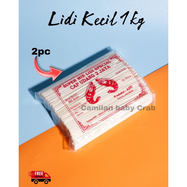 Jual Mie Lidi Mentah 1 Kg | Shopee Indonesia