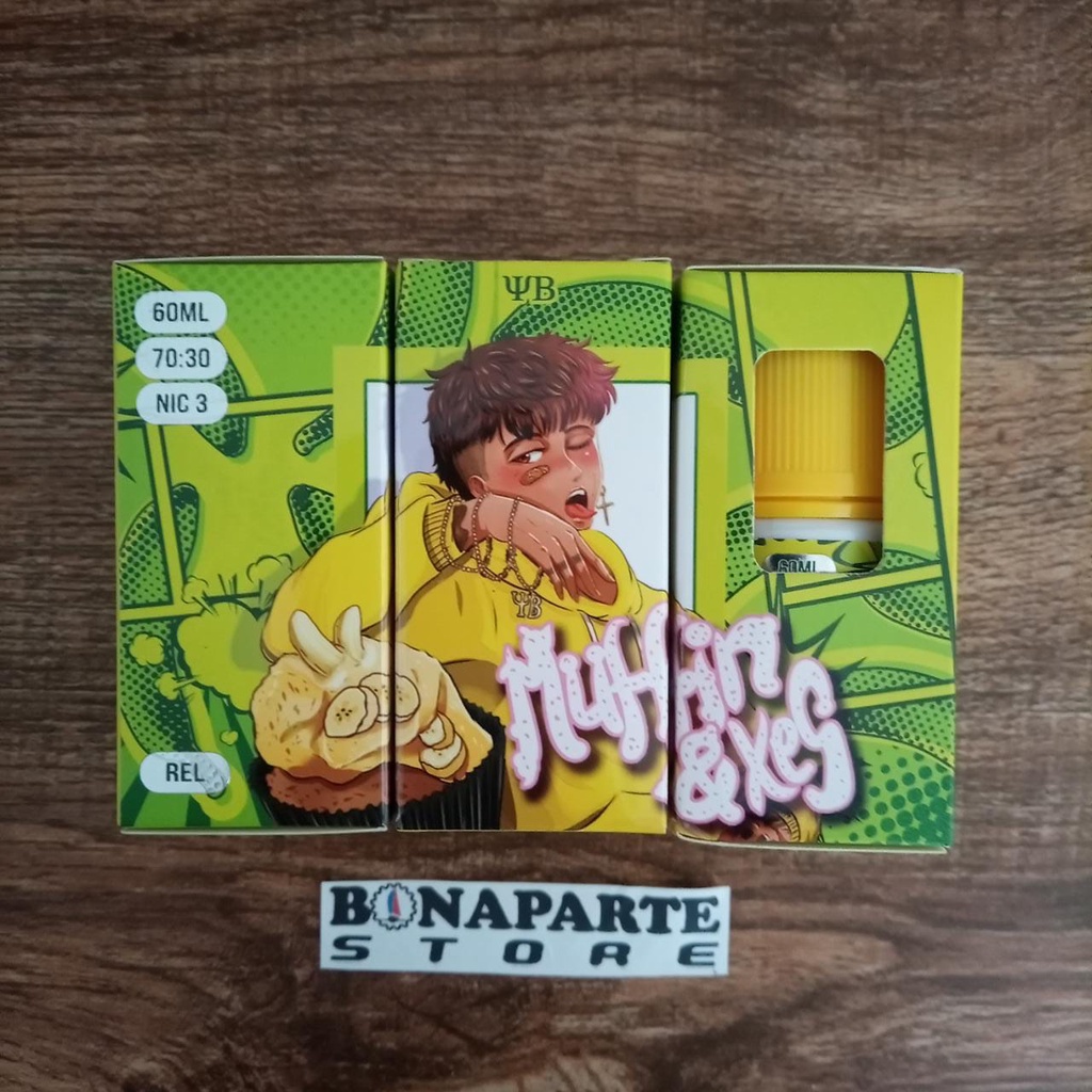 Jual Liquid YB Muffin and Xes V3 Banana 3MG 60ML by Reza Arap / @ybrap ...