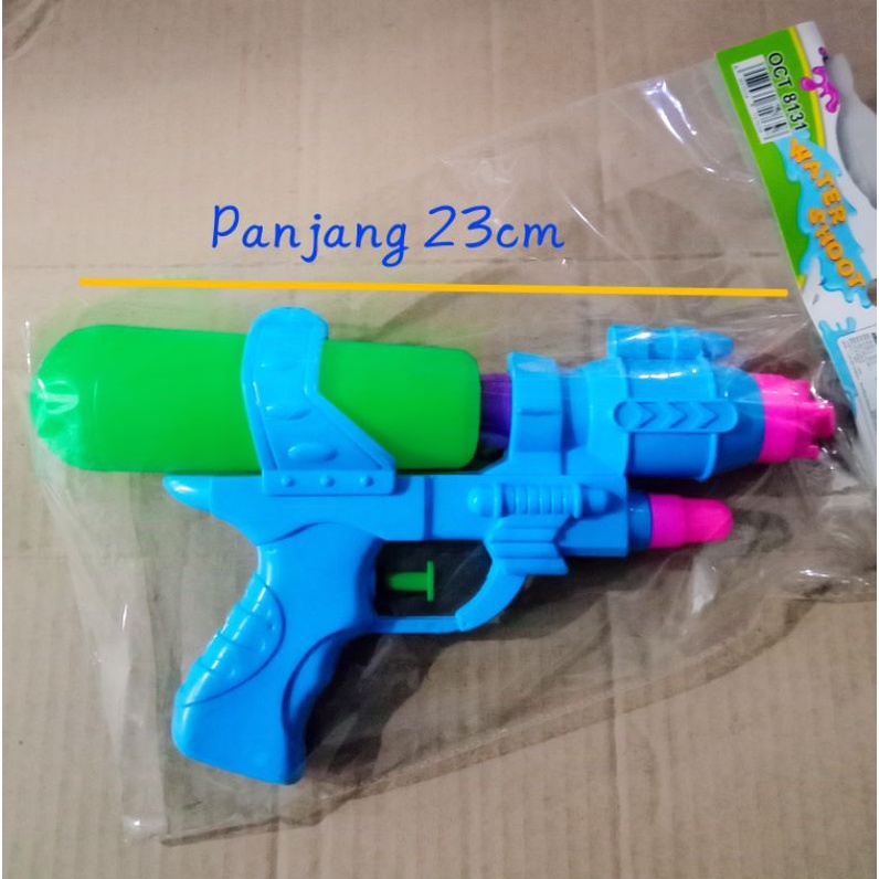 Jual Mainan Anak Pistol Air Tembakan Bahan Plastik Ukuran 23 cm Warna Random Berstandar SNI ...