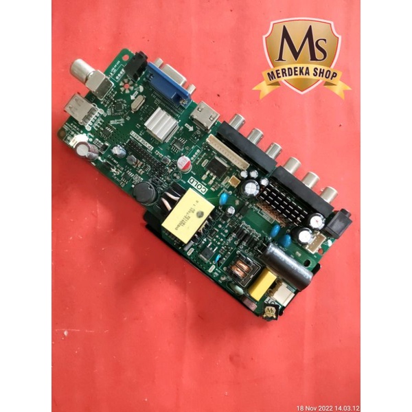 Jual mb mobo mainboard mouterboard module mesin tv Akari LE-24V89 ...