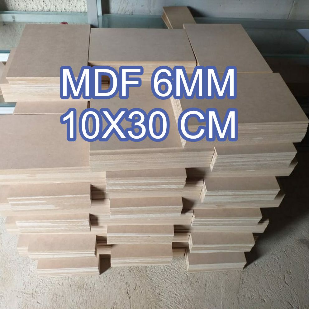 Jual MDF 6mm Uk. 10*30 cm | Shopee Indonesia