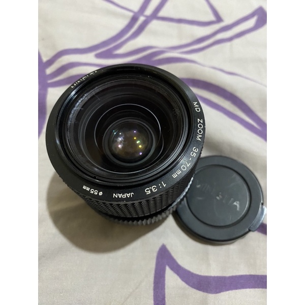 Jual Lensa Analog Jadul Minolta MD Zoom 35-70mm | Shopee Indonesia