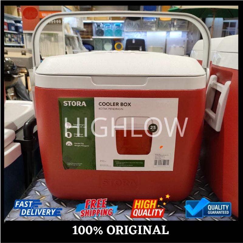 Jual Stora kotak pendingin 25 ltr Cooler Box | Shopee Indonesia