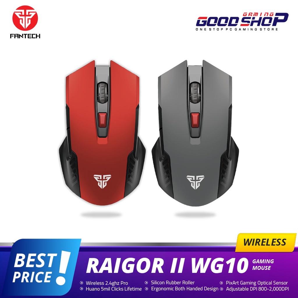Jual Fantech RAIGOR II WG10 Mouse Wireless Gaming - Gaming Mouse ...