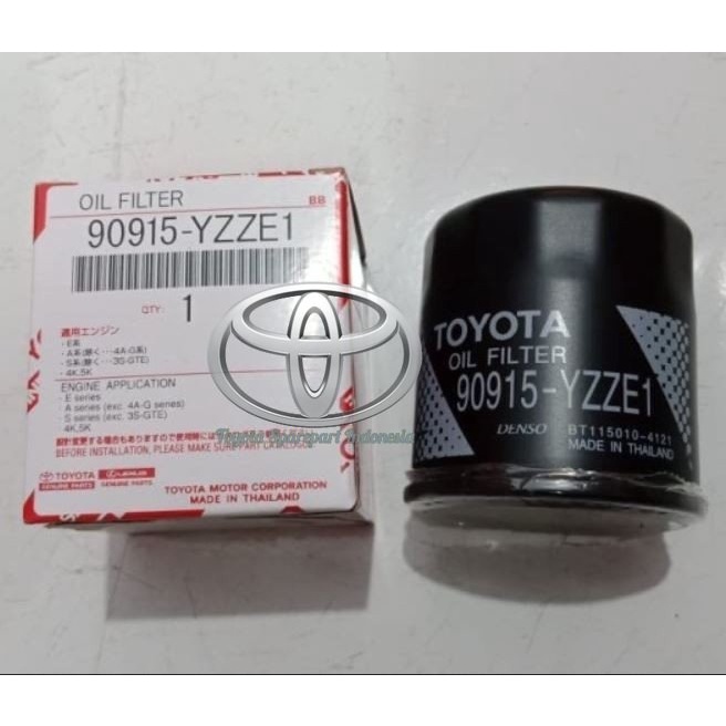 Jual Oil Filter Oli Soluna Yaris Great Vios Camry Altis Starlet 90915 ...