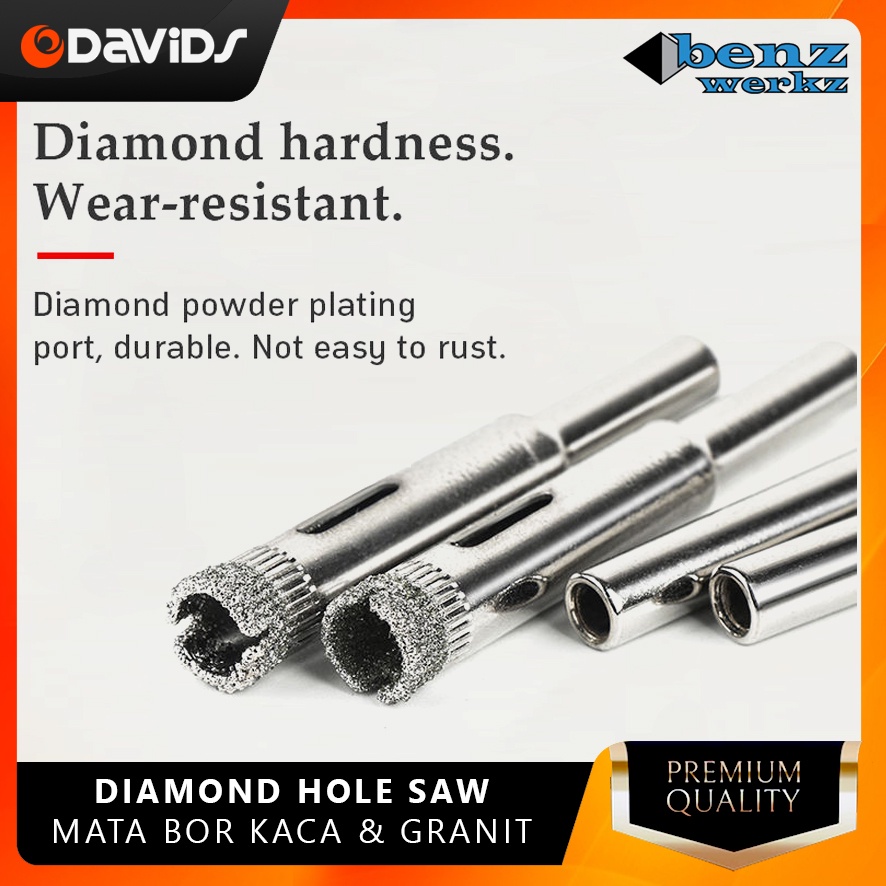 Jual Mata Bor Kaca Granite Keramik Diamond Hole Saw | Shopee Indonesia