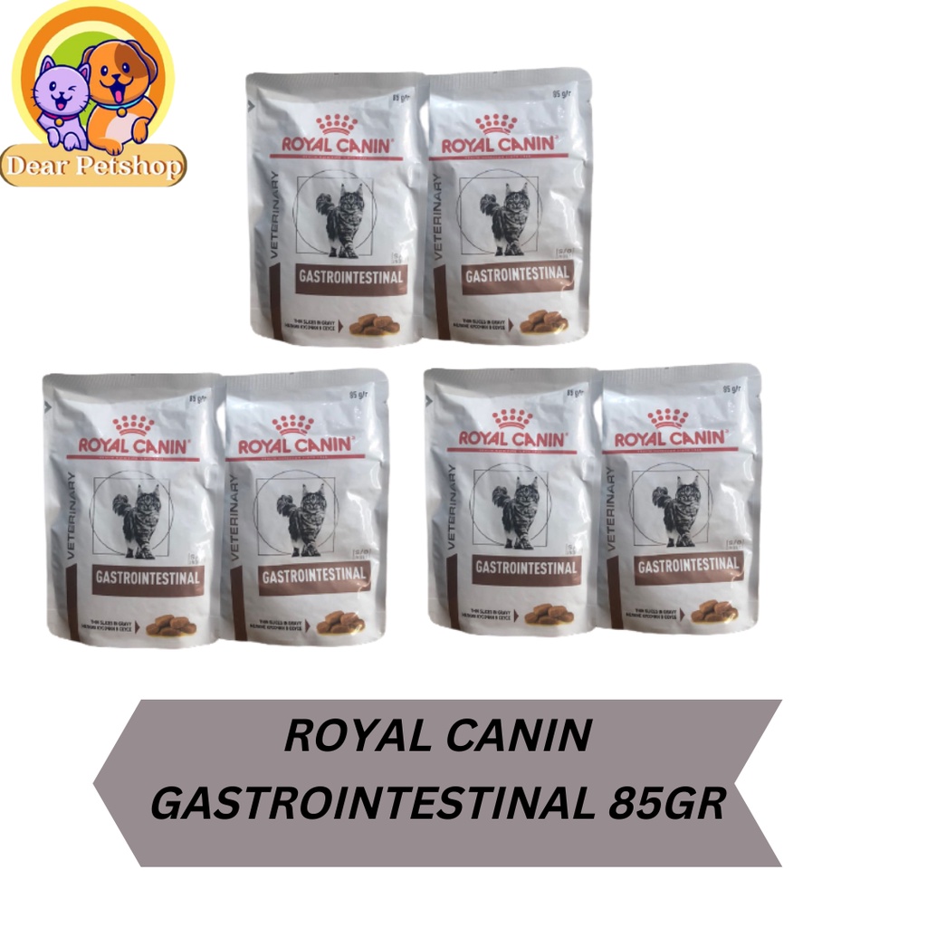 Jual ROYAL CANIN GASTROINTESTINAL POUCH-RC GASTRO INTESTINAL 85g SACHET ...