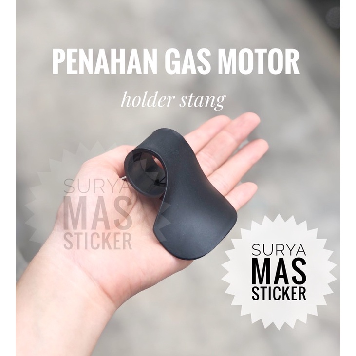 Jual penahan gas motor holder stang grip tahanan gas dudukan stang ...
