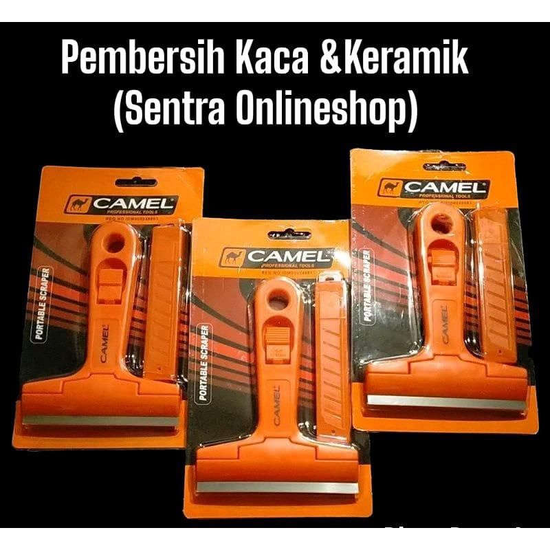 Jual Pisau Pembersih Kaca & Keramik / Scraper (Merk Camel) | Shopee ...
