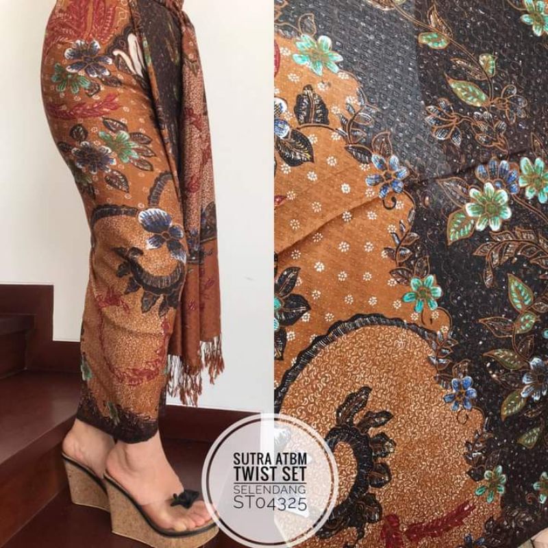 Jual KAIN SELENDANG SARUNG BATIK TULIS ATBM SUTRA BARON EXLUSIVE ...