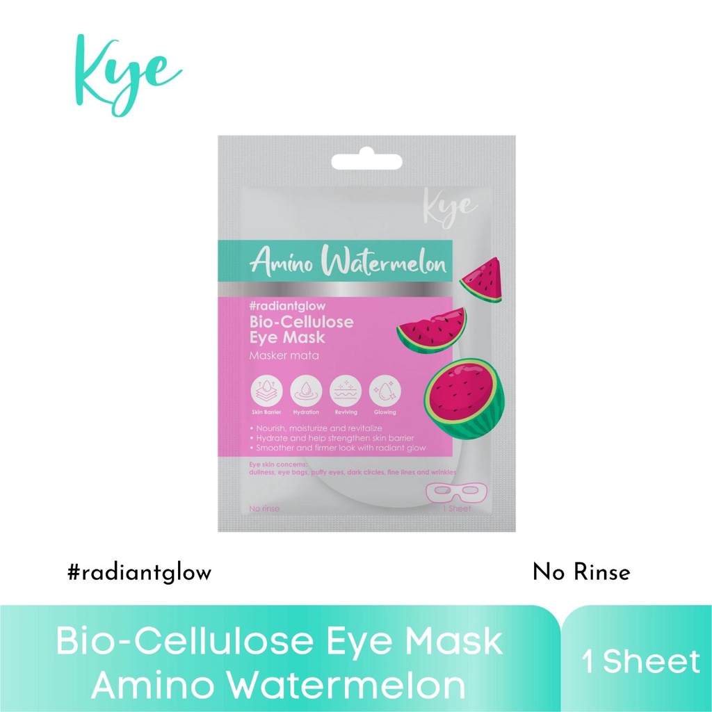 Jual [CLEARANCE SALE] Kye - Amino Watermelon Bio Cellulose Eye Mask 1 ...