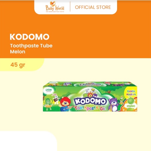 Jual KODOMO Toothpaste Tube 45Gr (Melon) | Shopee Indonesia