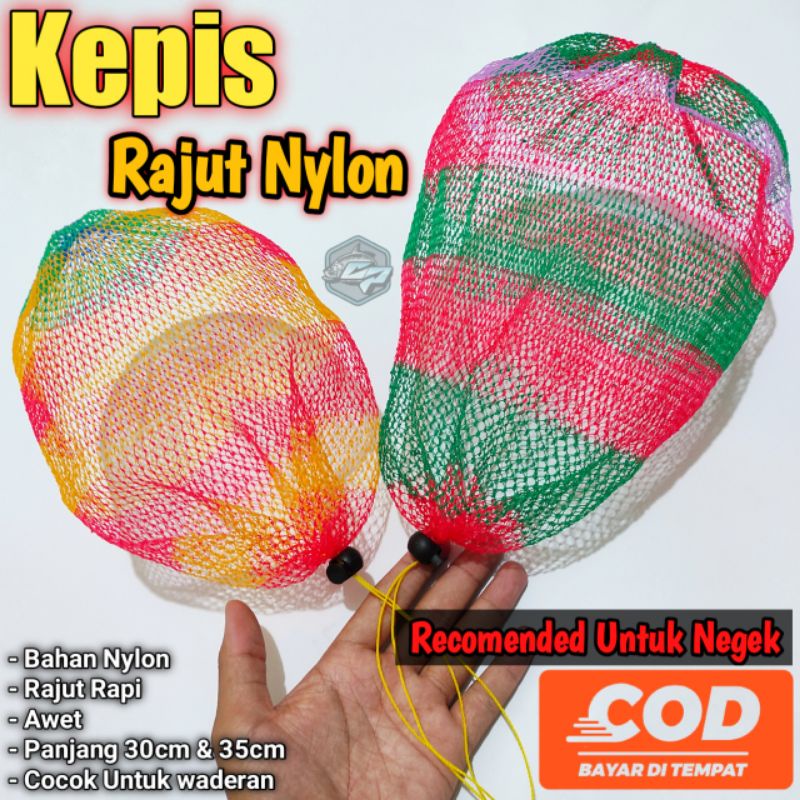 Jual Jaring Wadah Ikan Nilon Kepis Waring Koja Korang Mini Bundar ...
